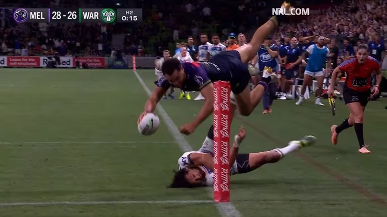 “Puede saltar sobre un rascacielos”: el increíble try en el último ...